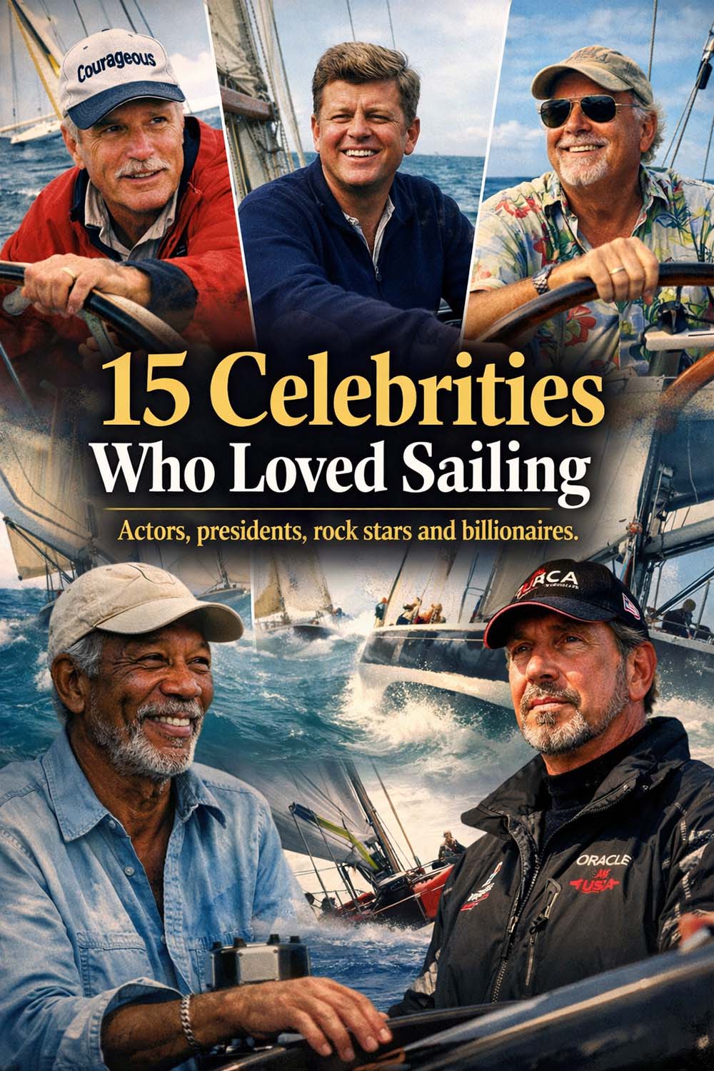 15 Famous Celebrities Who Loved to Sail
